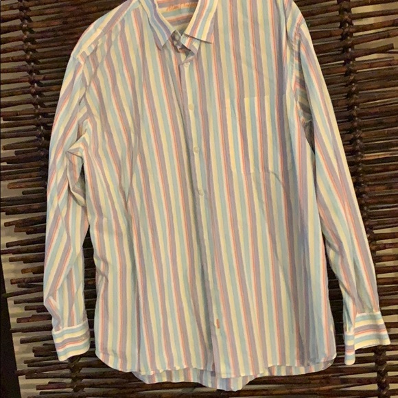 Alan Flusser | Shirts | Nwot Alan Fluster Striped Mens Shirt Size Xl | Poshmark